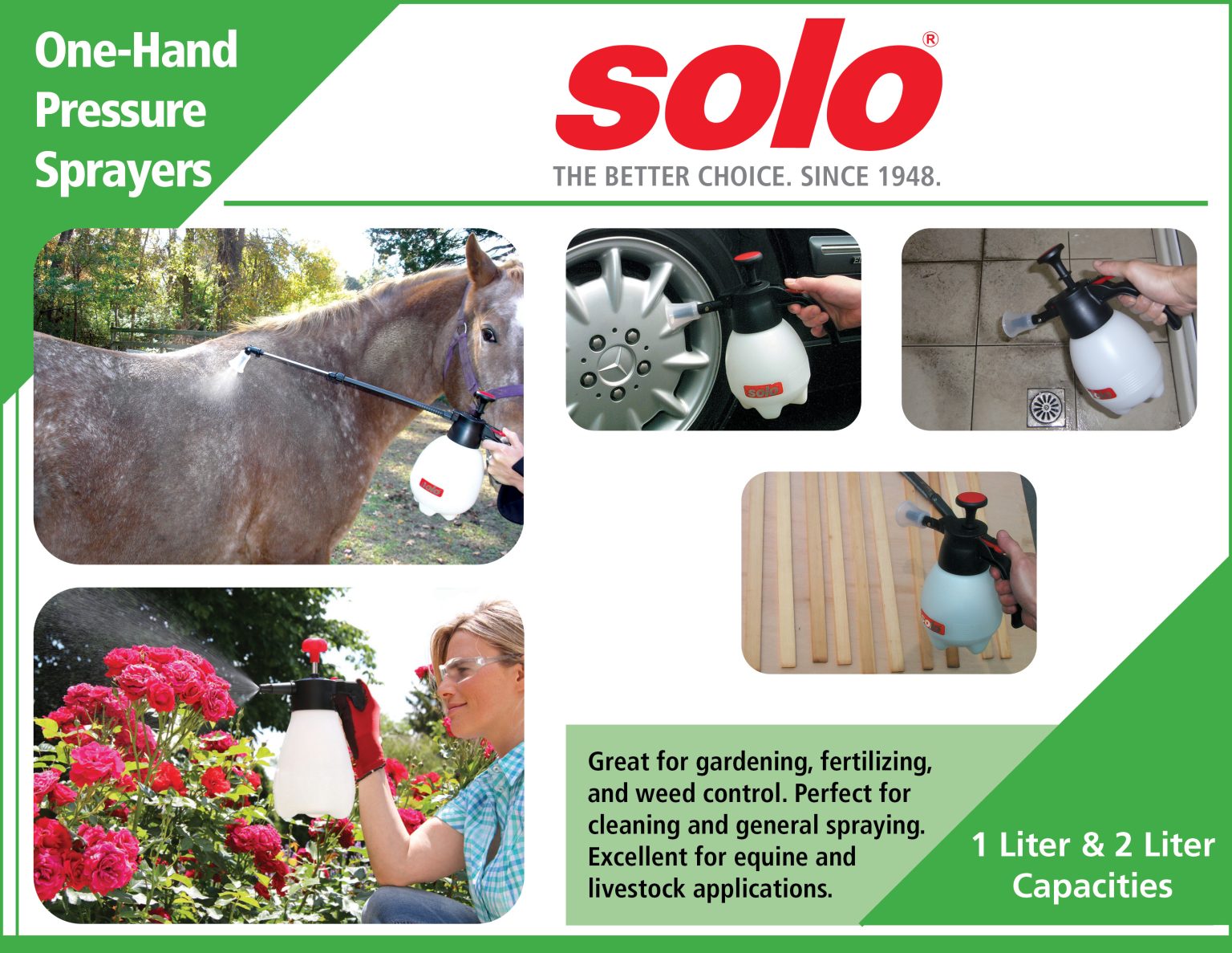 Benefits of One-Hand Pressure Sprayers - Solo