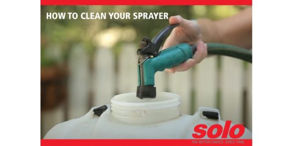 HOW TO CLEAN YOUR SPRAYER - Solo